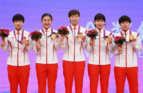 中国女乒大胜日本实现五连冠！陈幸同摘得本届亚运“沈阳首金比赛乒乓球国乒
