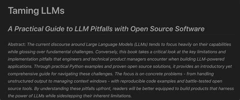 Mohit Mayank On Linkedin 📖 Unlock The Secrets Of Llms Without Falling Into The Pitfalls New Book