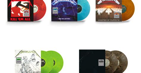 Metallica - Coloured Vinyl