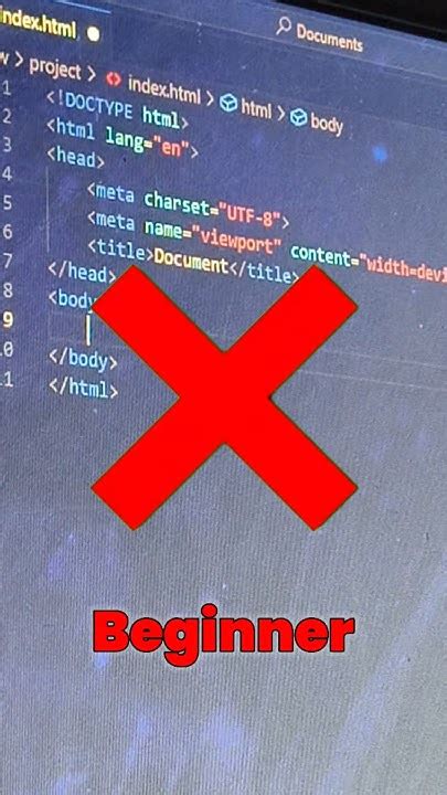 Html Tips And Tricks Beginner Vs Pro Youtube