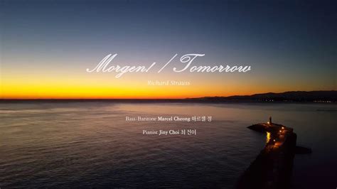 [classic] Morgen R Strauss 마르셀 정 Marcel Cheong 최진이 독일가곡 슈트라우스 베이스바리톤 Youtube
