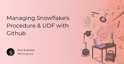 snowflake procedure and udf via github