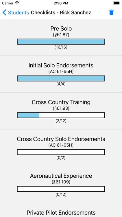Cfi Pilot Checklists By Richard Rein