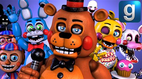 Fnaf 2 All Animatronics