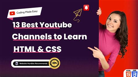 Best Youtube Channel For Learning Html And Css In
