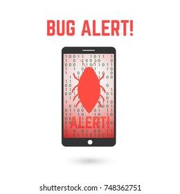 Bug Alert Illustration Information Technology Concept Stock Illustration Shutterstock