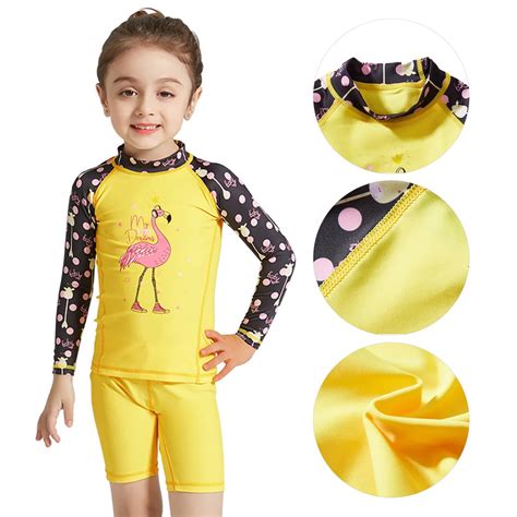 Новейший детский купальный костюм купальный костюм из двух предметов детский солнцезащитный