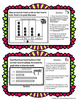 Graphing Task Cards By For The Love Of Teaching Blog Tpt