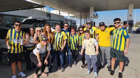 Central los hinchas le pusieron color a la ruta a Córdoba