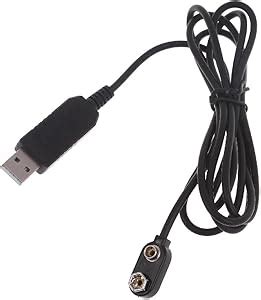 Amazon Com Yuisle V Battery Eliminators USB Cable V Converter Power Regulator Line For
