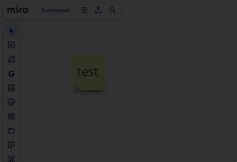 Hand Button On Miro Screen Miro