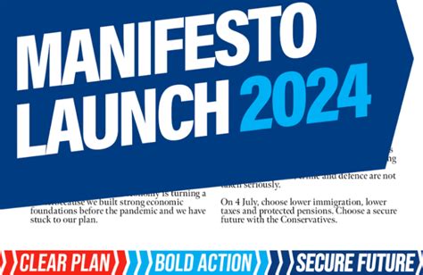 Conservative Candidate Mark Jenkinson Welcomes Manifesto Launch Mark