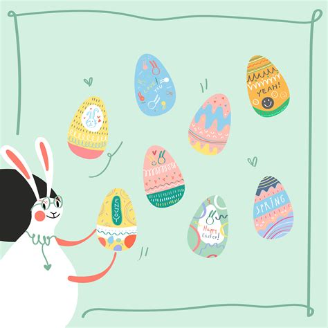 Easter Celebration Illustration Download Free Vectors Clipart