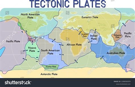 Divergent Plate Boundaries Map