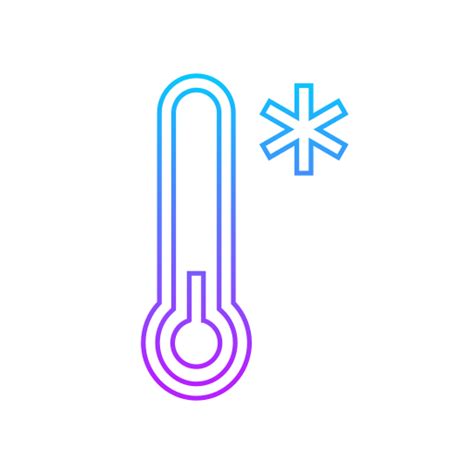 Temparature Generic Gradient Outline Icon