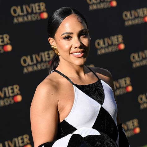 Alex Scott Sets Pulses Racing In Seriously Daring Mini Dress Hello