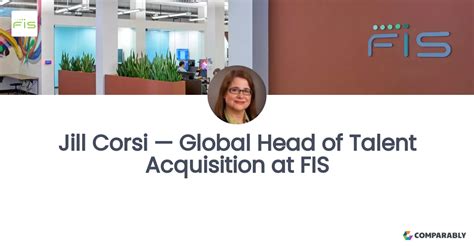 Jill Corsi — Global Head Of Talent Acquisition At Fis Comparably
