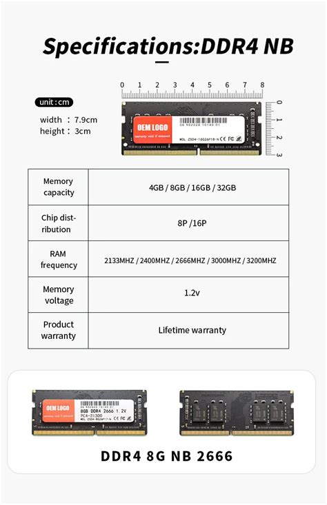 Furrylife Factory Memoria Ram Sodimm Ddr4 4gb 8gb 16gb 2666mhz Ram For