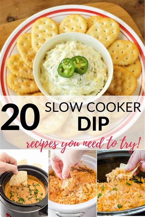 20 Crazy Good Crock Pot Dips It Is A Keeper