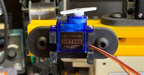 Micro Servo Horizontal Mount For 8020 Series 10 By