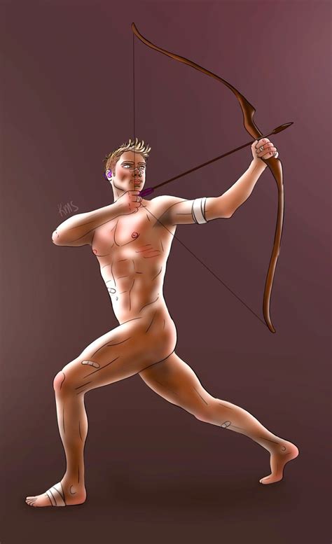 Rule 34 1boy Archer Arrow Blonde Hair Clint Barton Hawkeye Male Male