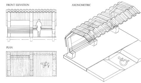 Bus Stop Design On Behance Bus Stop Design Bus Stop Architecture
