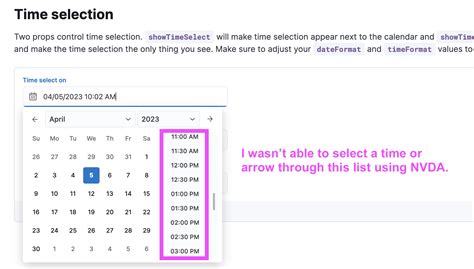 Euidatepicker Euisuperdatepicker Cannot Select A Time From The Time