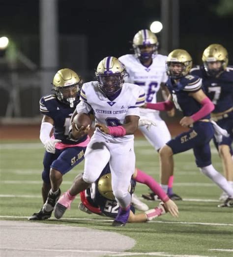 Brandon Ascension Catholic Running Back Trevin Simon Has Set Lhsaa Records For The Most