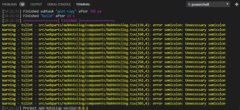 suppress spfx warnings w regex inquisitive m365