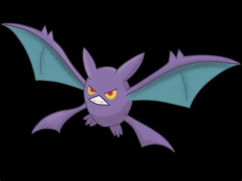 Download Angry Flying Pokémon Crobat Wallpaper