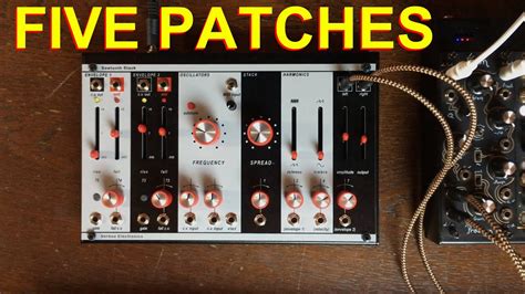 5 Patches With Sawtooth Stack No Talk Youtube
