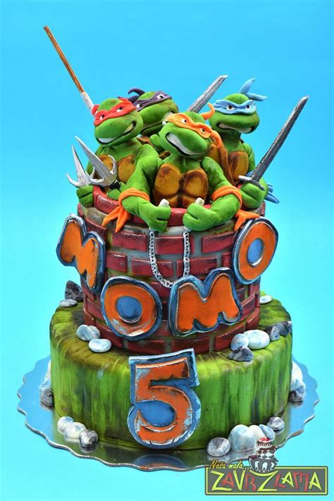 Teenage Mutant Ninja Turtles Cake Decorated Cake By CakesDecor