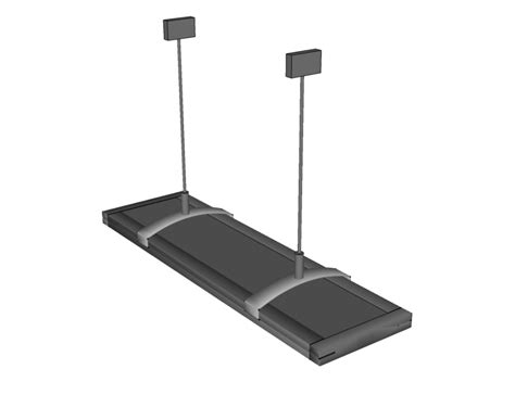 Suspended Ceiling Light Sketchup Component Cadblocksf