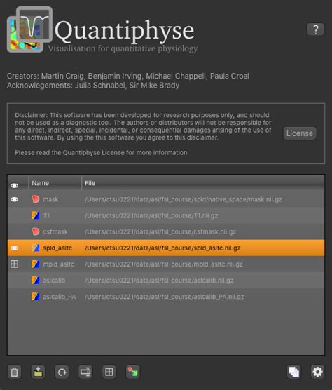 main interface functions — quantiphyse documentation