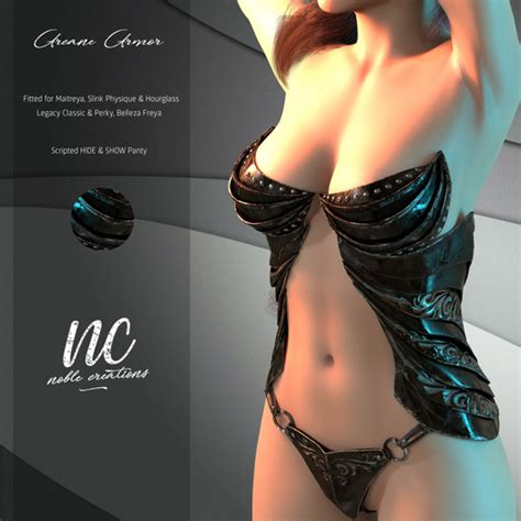 Second Life Marketplace Nc Arcane Armor Black