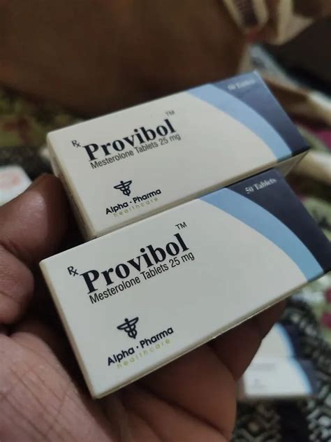 Alpha Pharma Provibol Mesterolone Tablets 25mg 50tab At 1800 Box