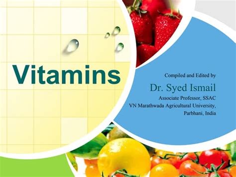 Vitamins And Minerals Ppt
