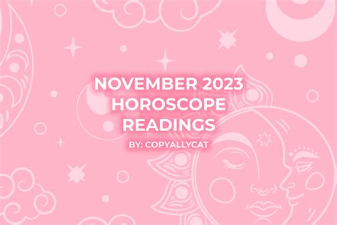 Monthly Horoscope November 2023