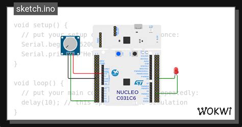 Wokwi Online ESP STM Arduino Simulator