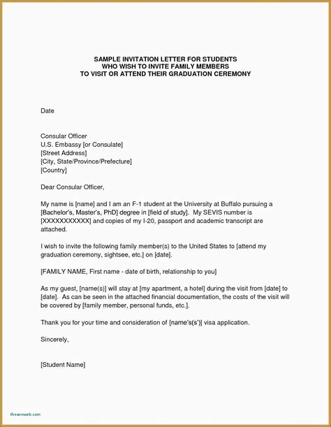 Canada Visa Invitation Letter Template Invitation Letter Vis