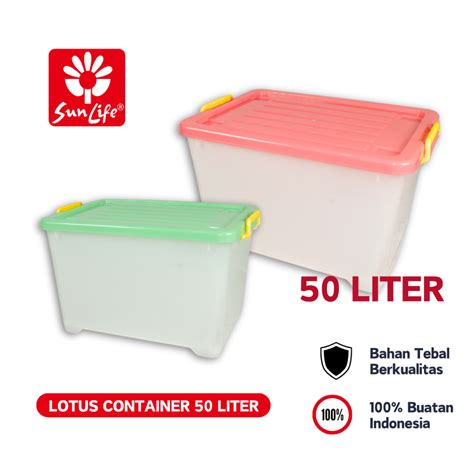 Harga Container Box Plastik 50 Liter Terbaru Nov 2024 Biggo Indonesia