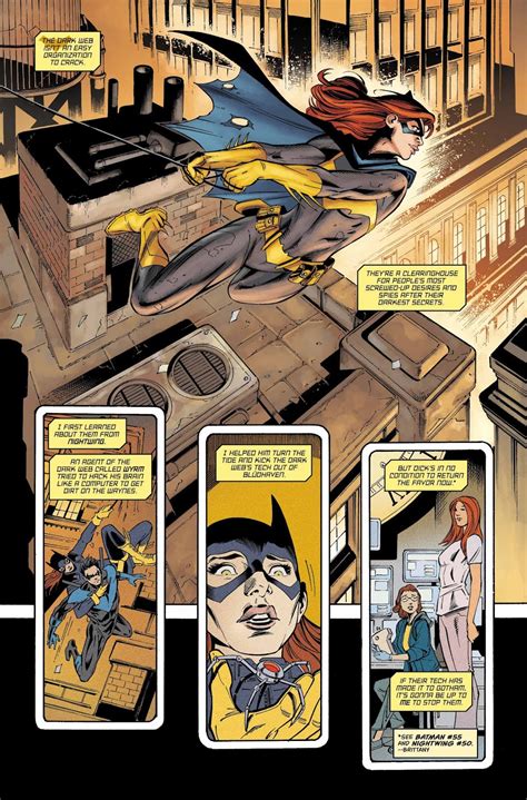 Weird Science Dc Comics Preview Batgirl 28