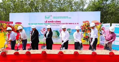 Baf Mở Rộng Chuỗi Tiếp Tục Khởi Công 4 Trại Heo Công Nghệ Cao Tây Ninh