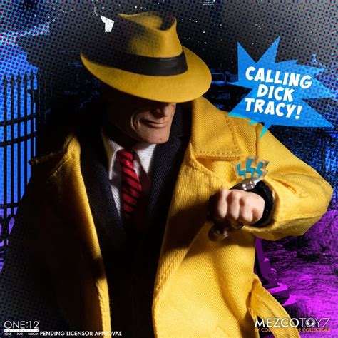 Mezco Toyz Releases One12 Collective Dick Tracy Vs Flattop Boxed Set