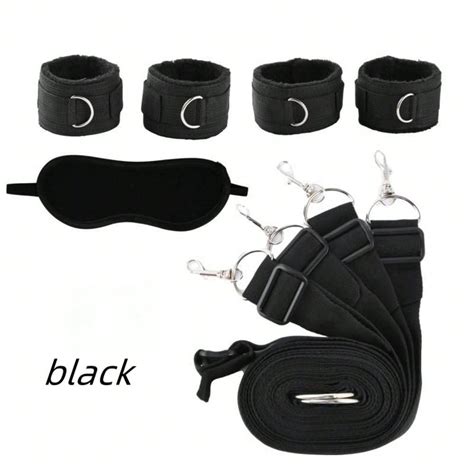 bdsm fixed bed tie handcuffs handcuffs faint toy couple bed bundling