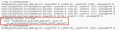 Getprinterattributes Causes Memory Usage Increase · Issue 44