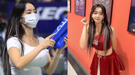 啦啦隊正妹「太胸了」！穿白色緊身衣上下狂跳 台灣鄉民反酸：您已超塑 娛樂星聞