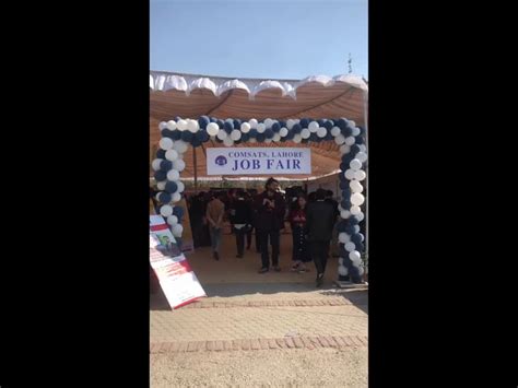 Video Life At Ml1 On Linkedin Machinelearning Comsats Jobfair2024 Innovation Networking