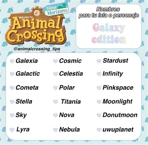 Nombres Para Tu Isla De Animal Crossing New Horizons Justneko