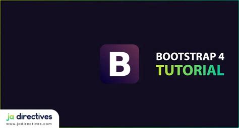 10 best bootstrap 4 certification and tutorial in 2025 ja directives